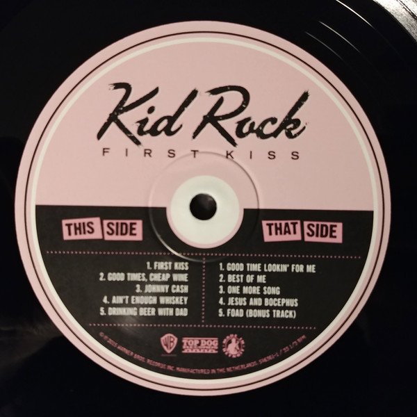 KID ROCK - FIRST KISS виниловая пластинка купить в Москве. Винил, Vinyl ...