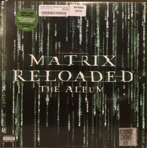 VARIOUS ARTISTS - THE MATRIX RELOADED (MUSIC FROM AND INSPIRED BY THE ...